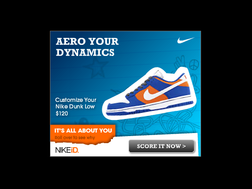 Nike – dynamic display advertising – Brian Kiel